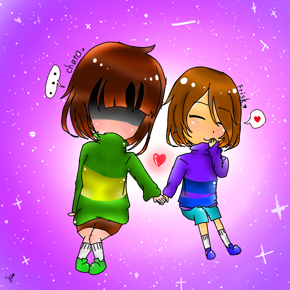 SP CHIBI FRISK CHARA - ibisPaint