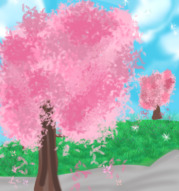 hi cherry blossom - ibisPaint