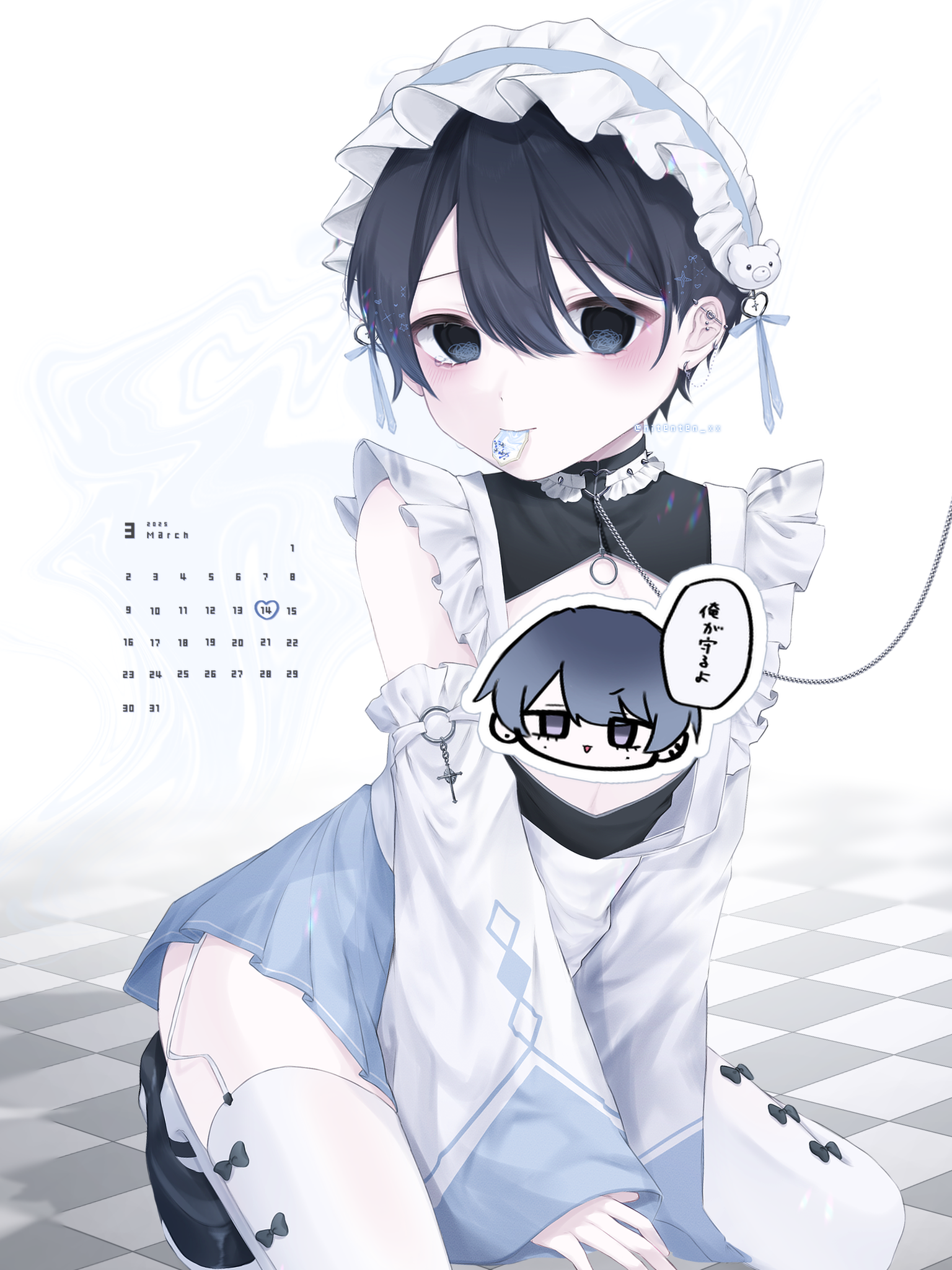 𝘏𝘢𝘱𝘱𝘺 𝘞𝘩𝘪𝘵𝘦 𝘥𝘢𝘺‪🩵 - ibisPaint