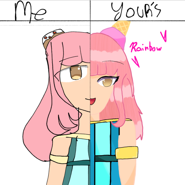 I draw you draw collab - ibisPaint
