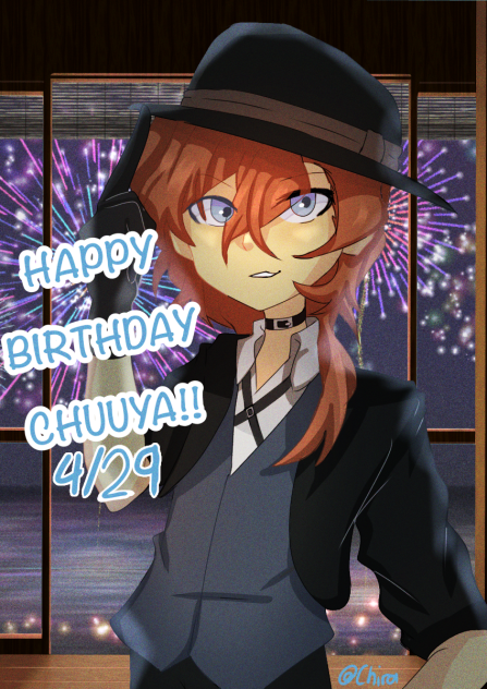 Happy birthday Chuuya! - ibisPaint