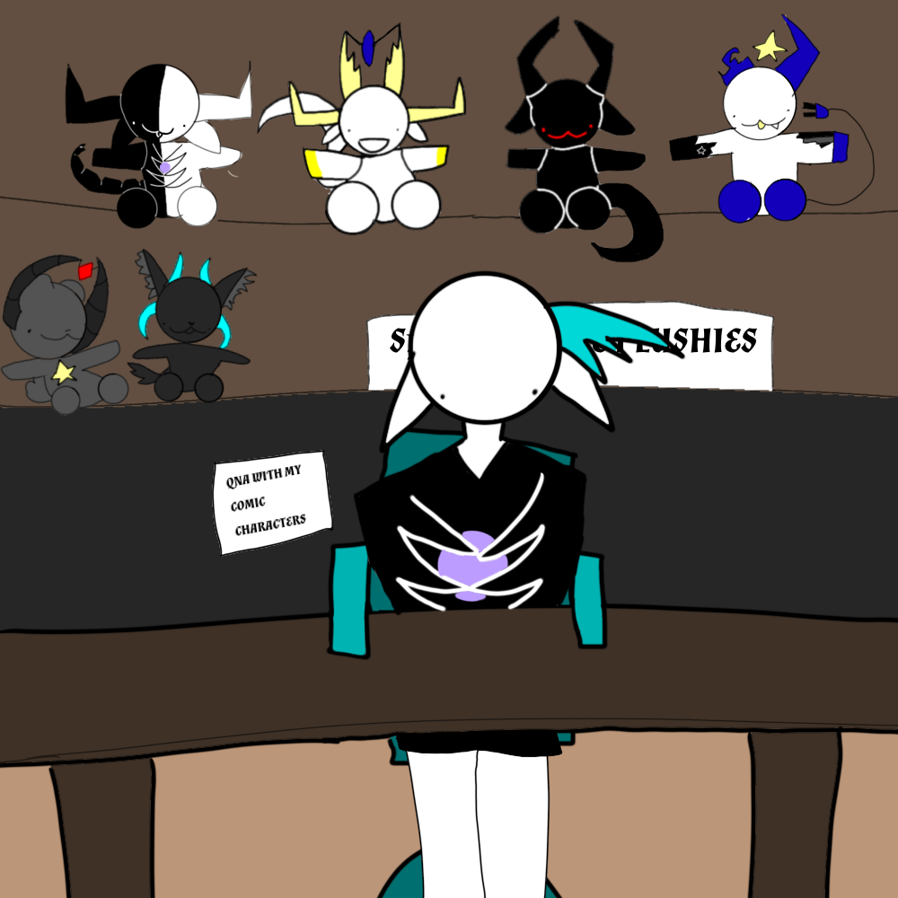 QNA with all my comic characters - ibisPaint