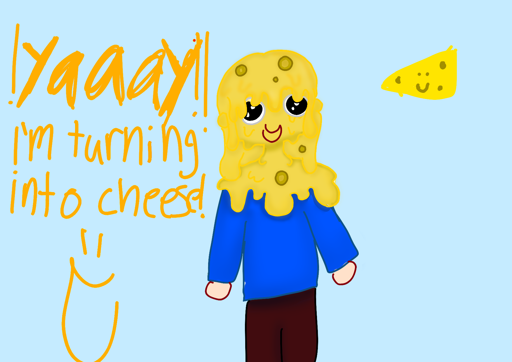 turning cheese - ibisPaint