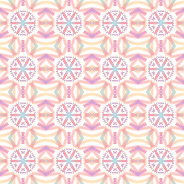 Flower pattern - ibisPaint