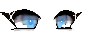 Gacha eye edit (Blue) - ibisPaint