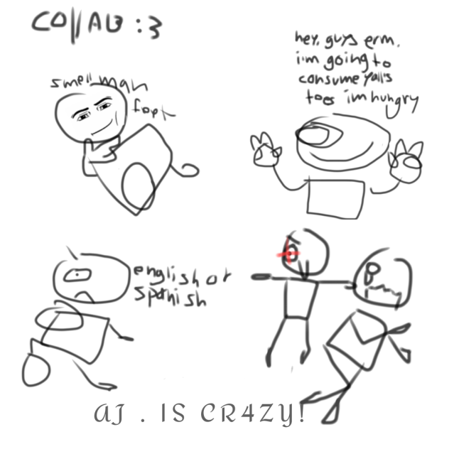 silly collab XD - ibisPaint