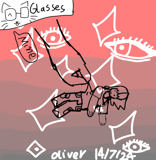 NO HATE TO GLASSES READ DESCRIPTION !!!! - ibisPaint