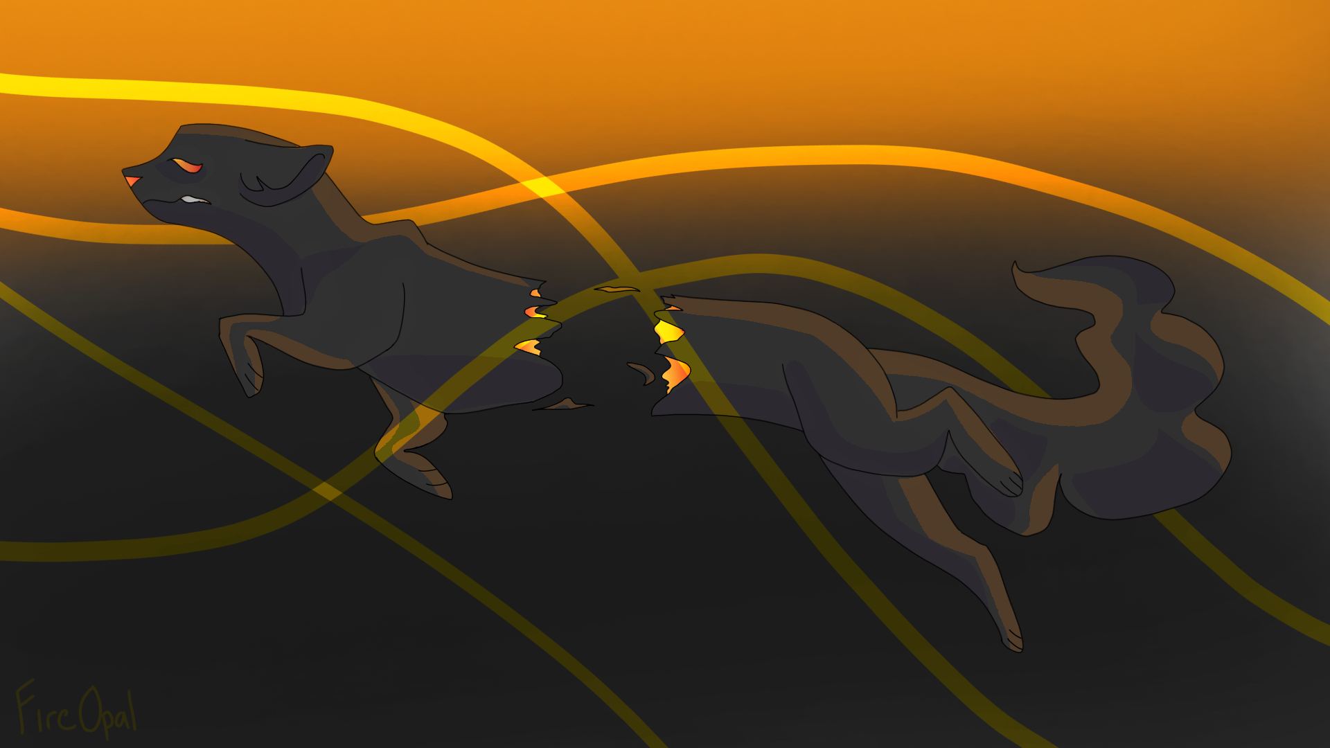 Two Spaces - ibis Speedpaint - ibisPaint