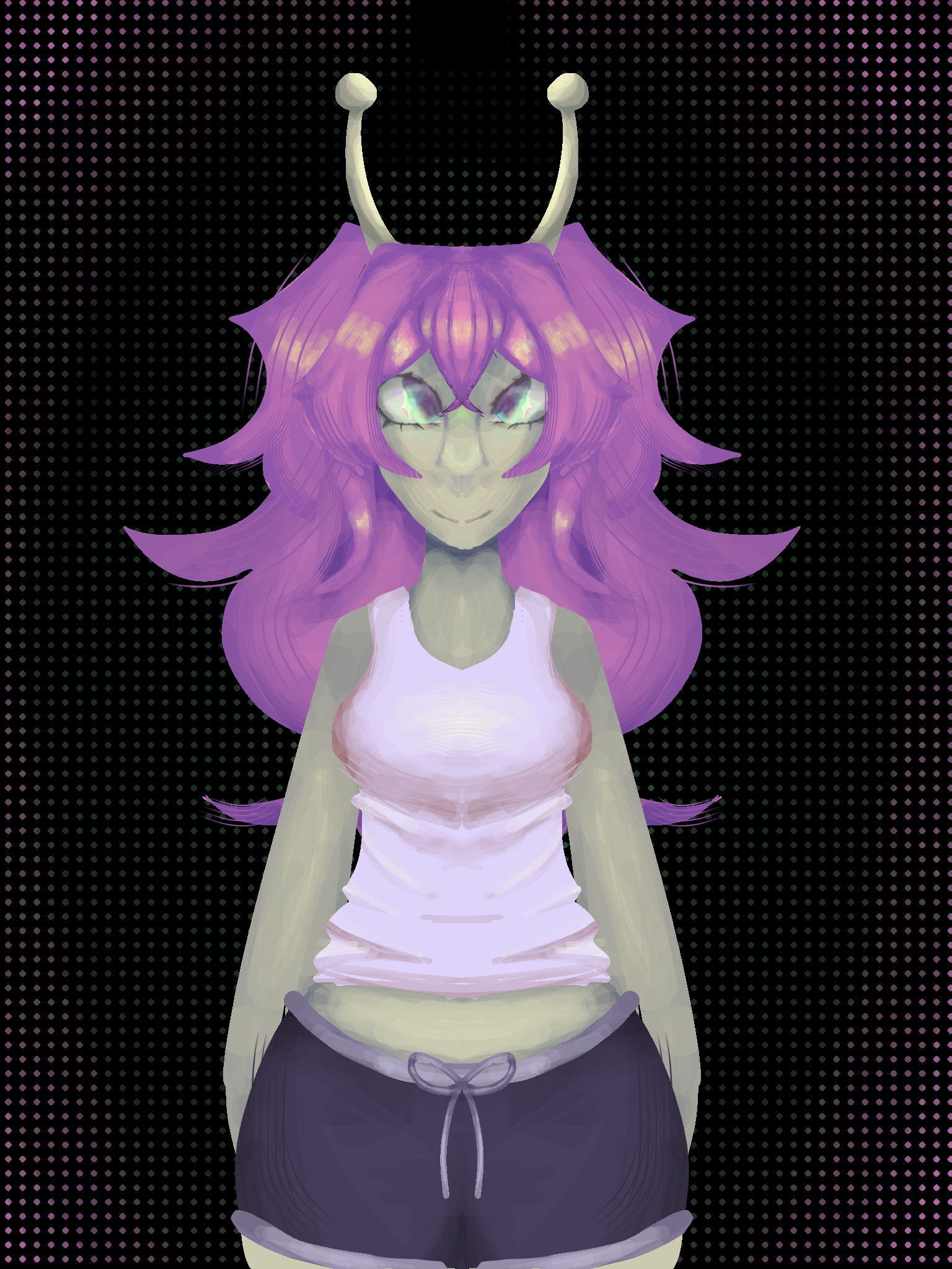 alien girl - ibisPaint