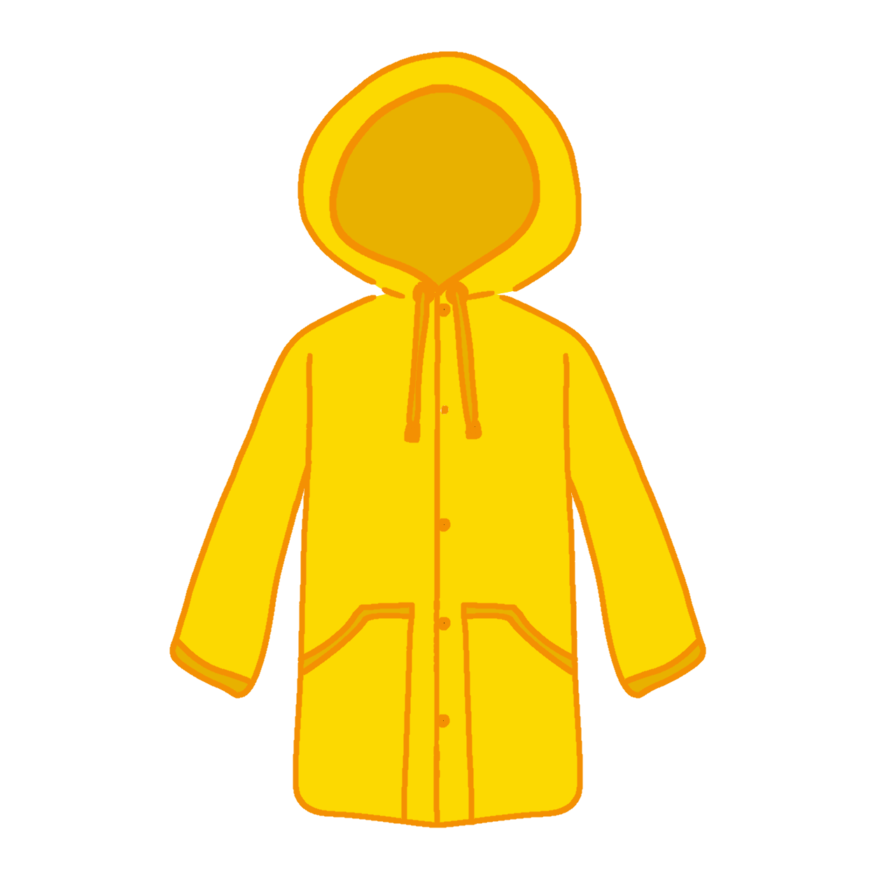 Yellow Raincoat - ibisPaint