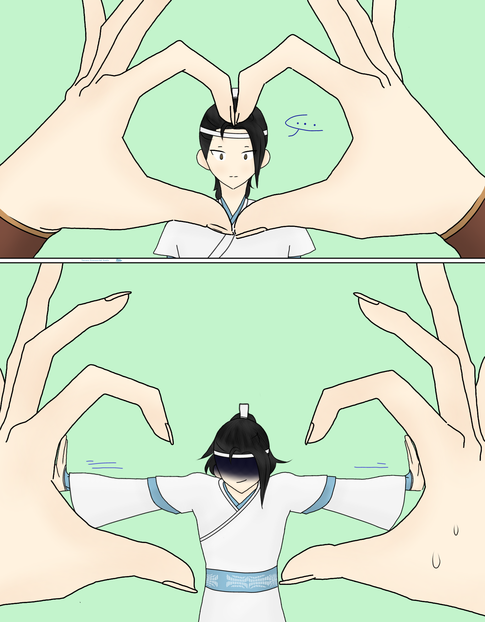 Lan Jingyi y Jin Ling - ibisPaint