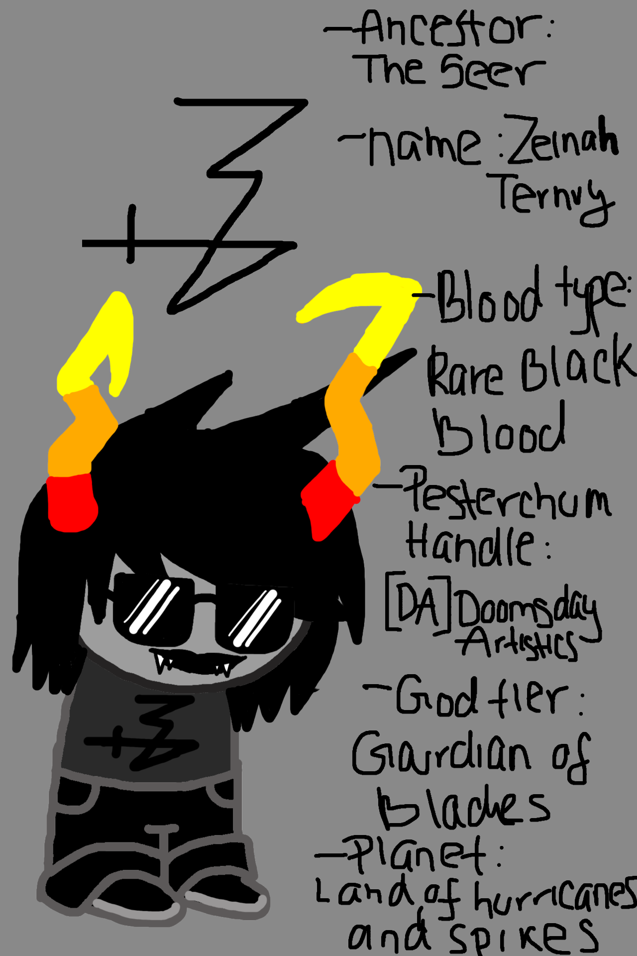 homestuck OC #1 - ibisPaint