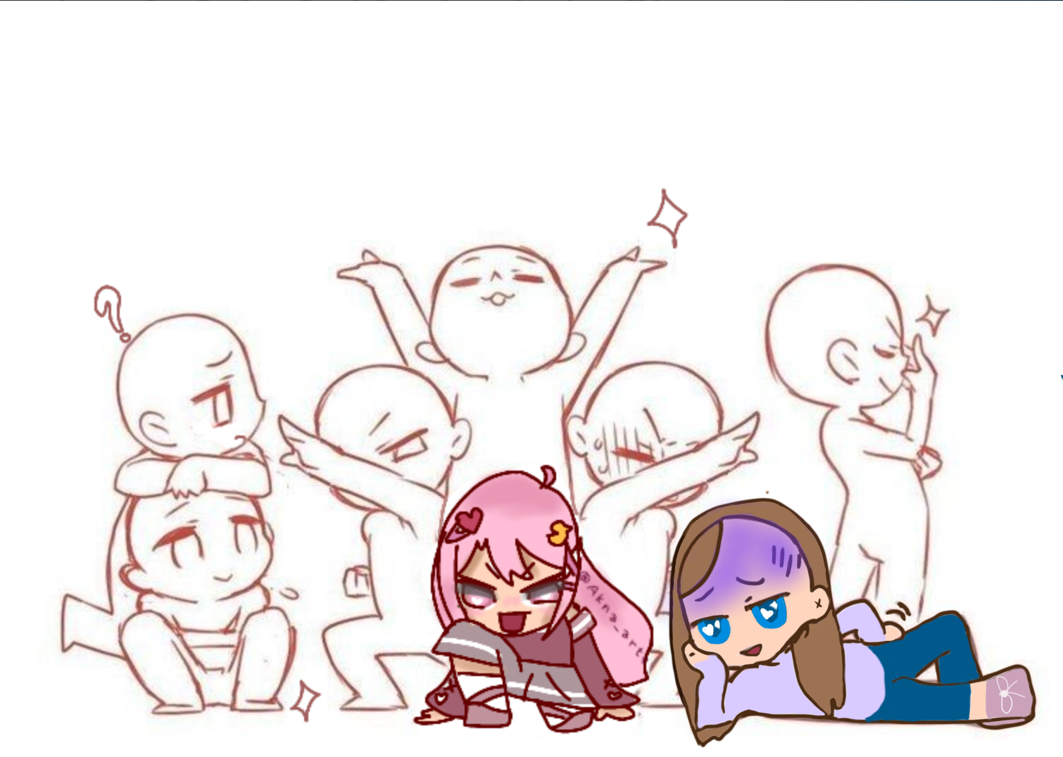 Chibi Collab - ibisPaint