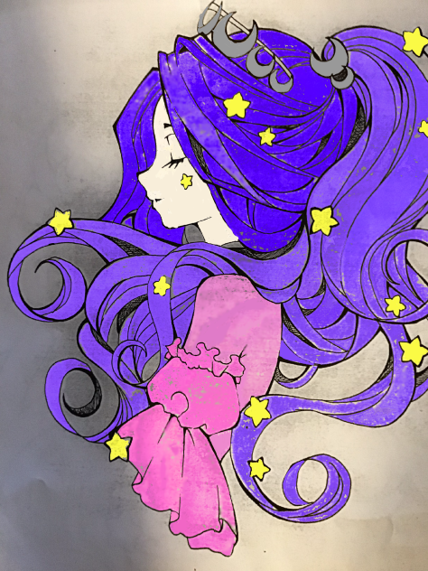 The Queen of the moon - ibisPaint