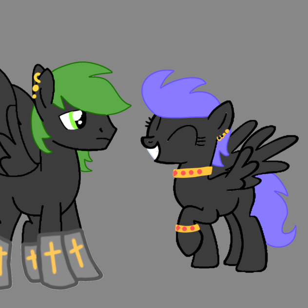 Black light and starnight - ibisPaint