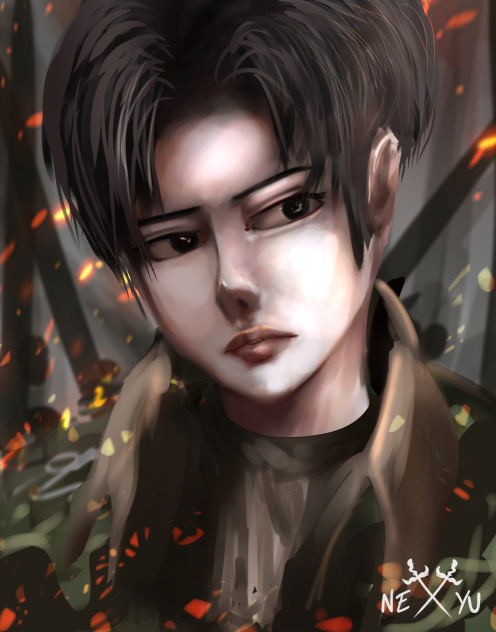 Levi Ackerman - ibisPaint