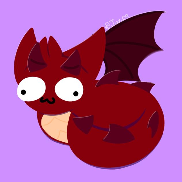 Lil' Dragon Cat Loaf - ibisPaint