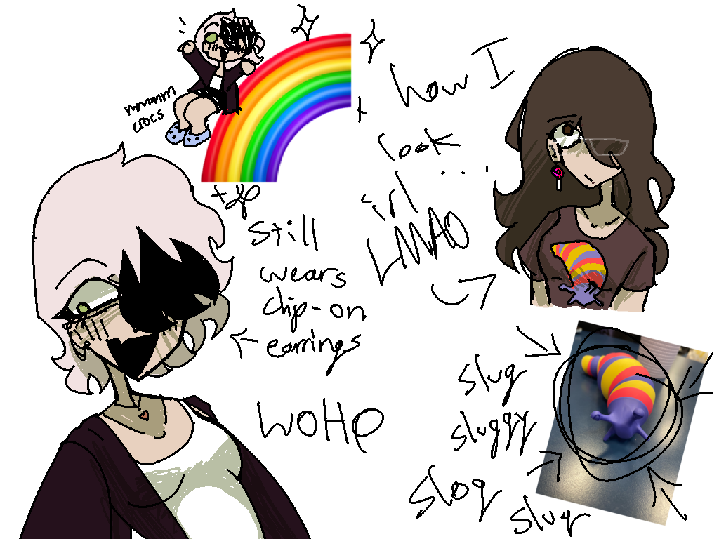 my sona + real me - ibisPaint