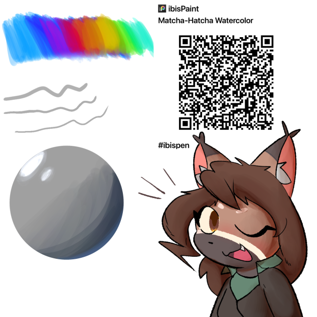 Matcha-Hatcha Watercolor! - ibisPaint