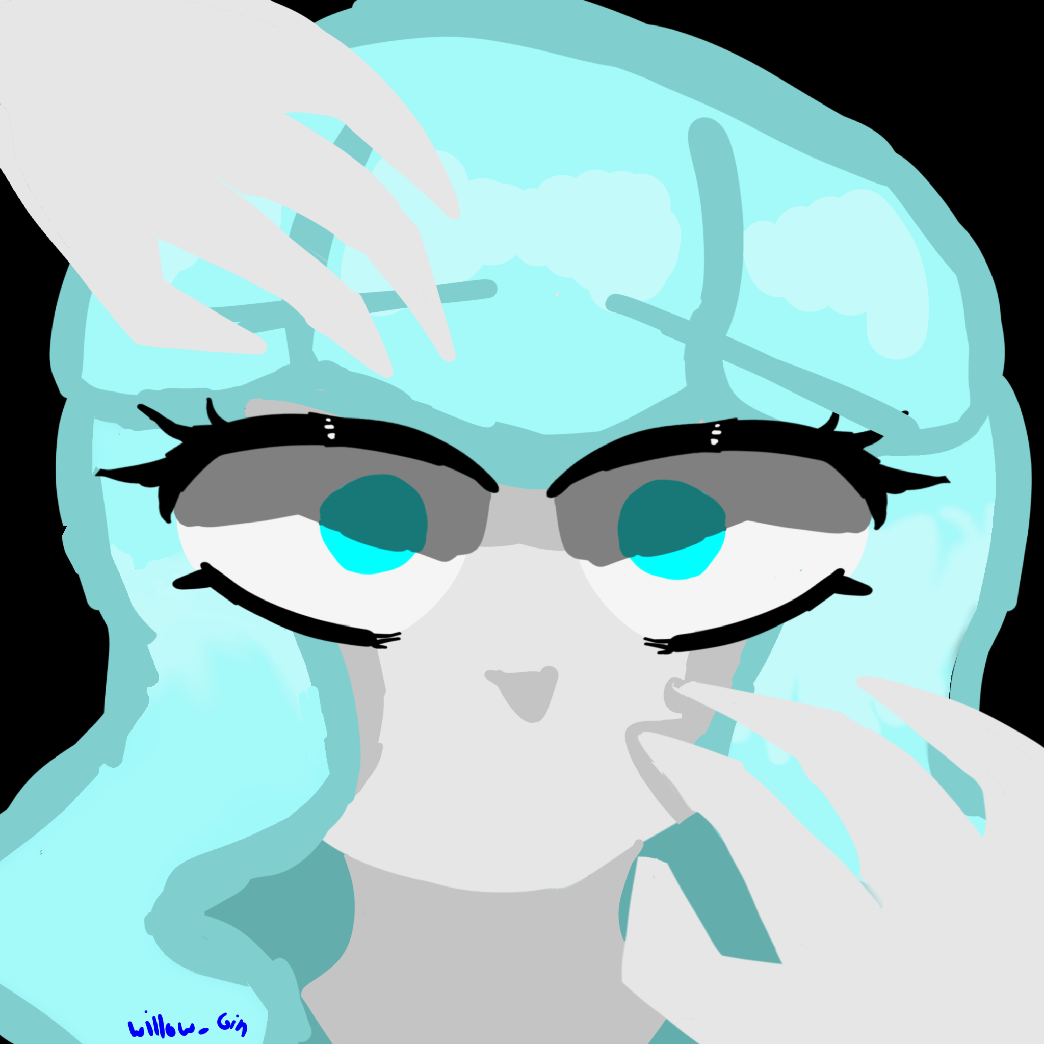 Miku mental attack - ibisPaint