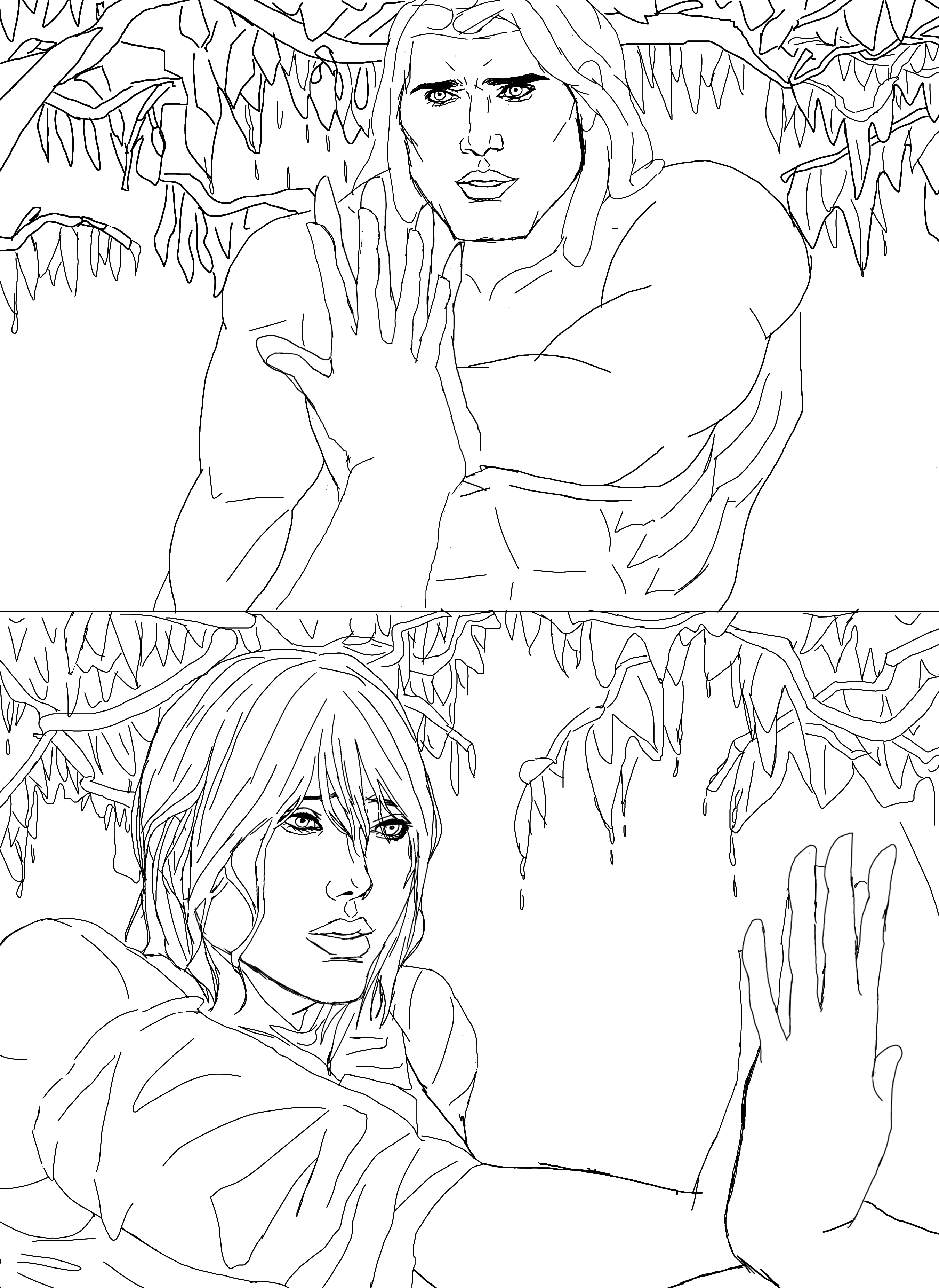 Tarzan WIP - ibisPaint