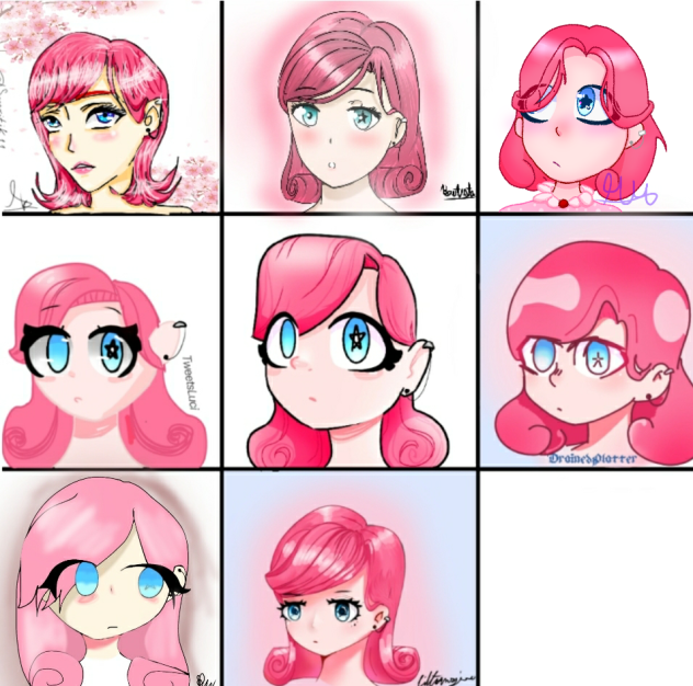 9 Styles Collab - ibisPaint