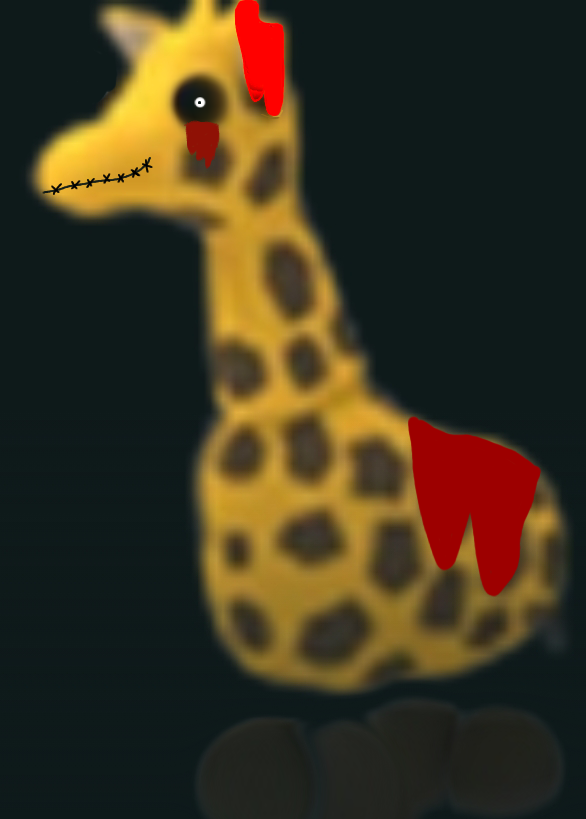 sinister girrafe from adopt me! - ibisPaint