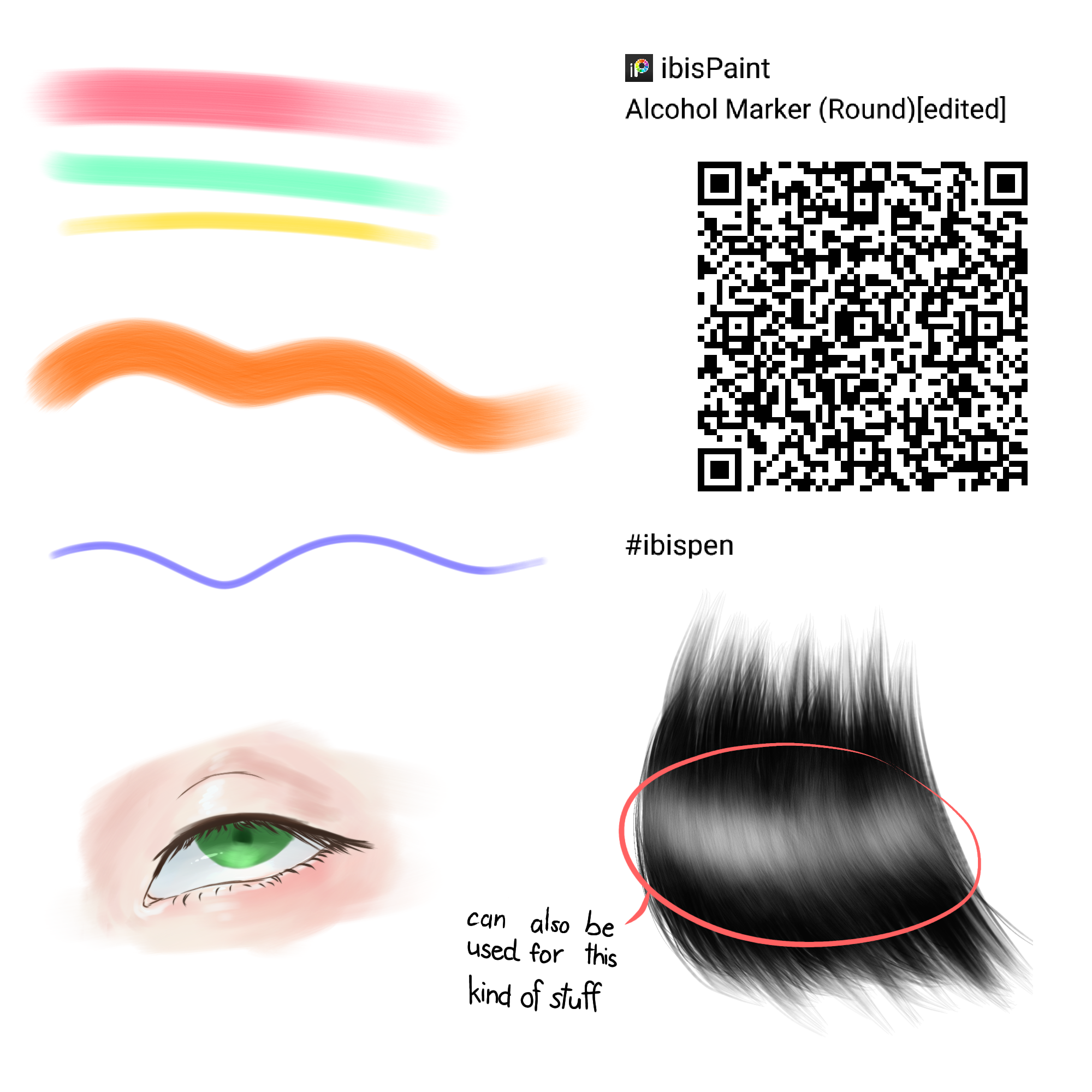 Alcohol marker(round)[edited] - ibisPaint