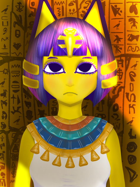 Ankha (Anmcs)Fanart - ibisPaint