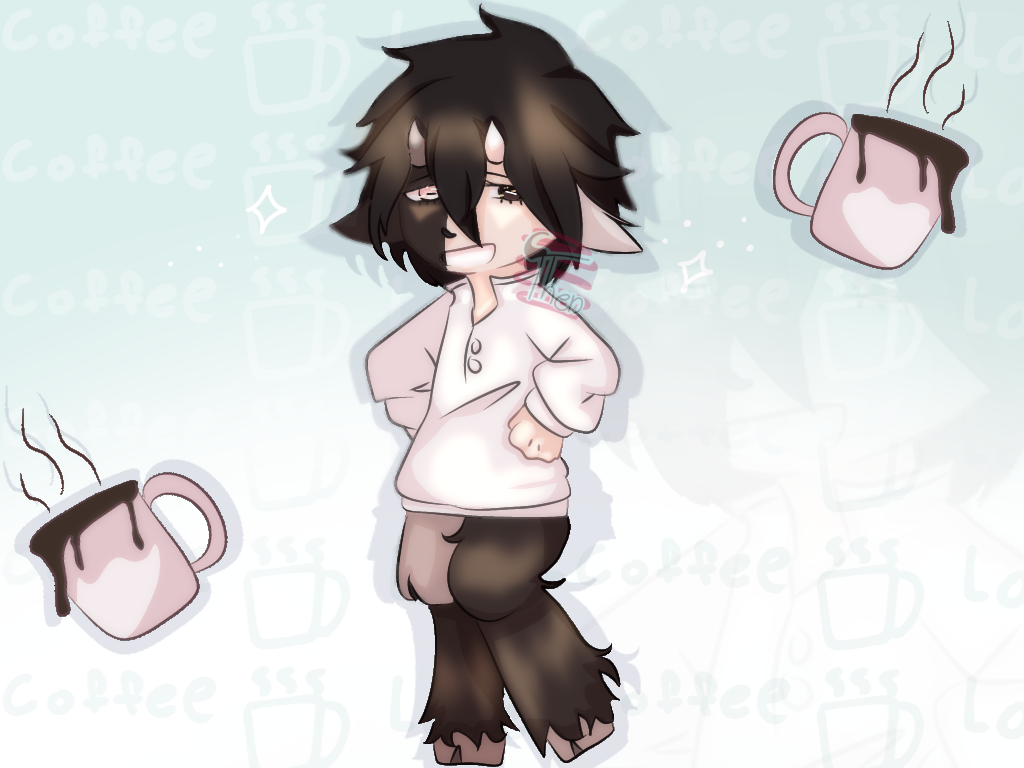 Tapio the coffee addict - ibisPaint