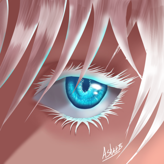 Gojo Satoru's eye - ibisPaint