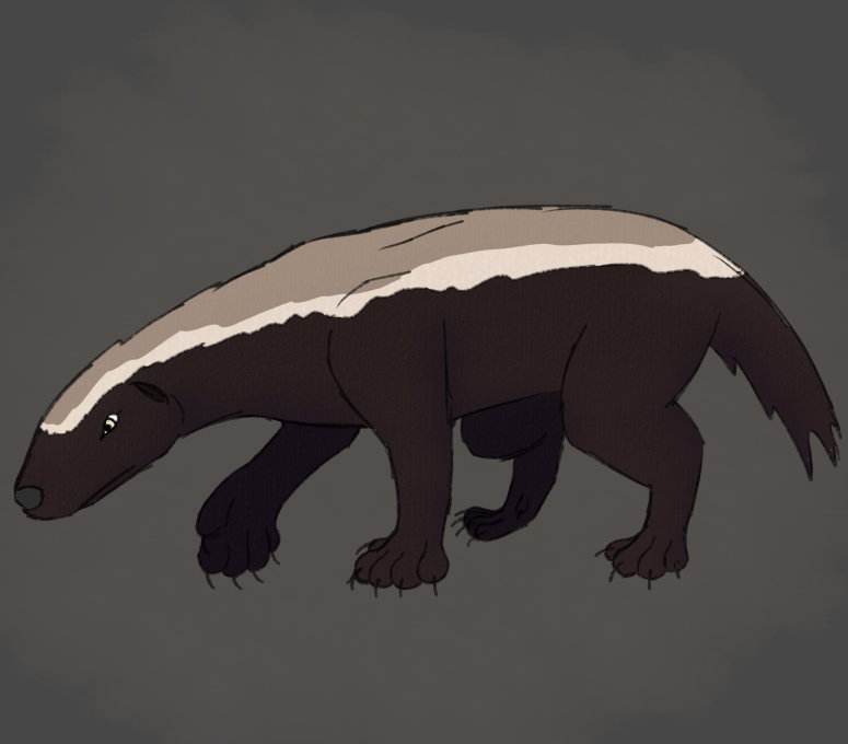 Makeup for Fri; Badger - ibisPaint