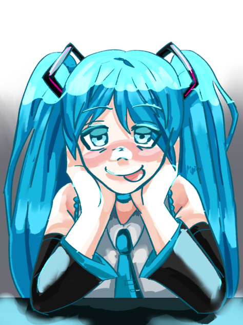 HATSUNE MIKU ( ´ ` ).｡o♡ - ibisPaint