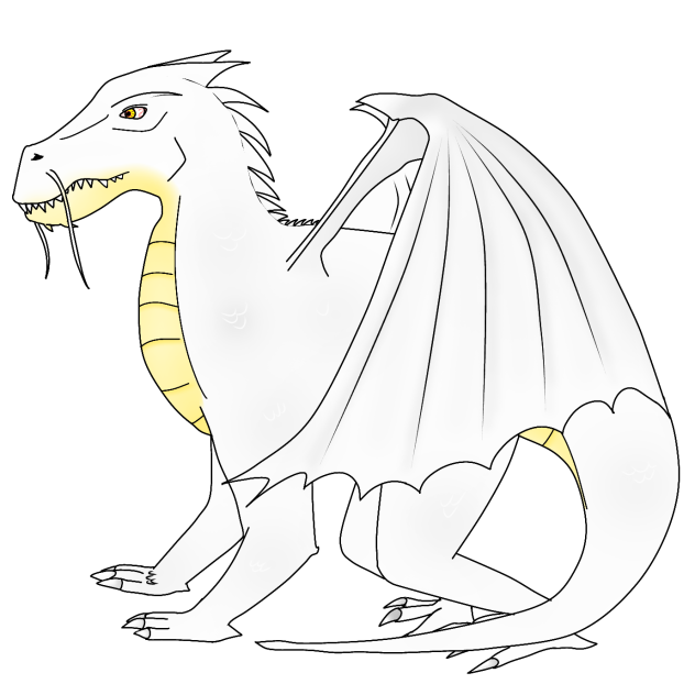 Dragon white - ibisPaint