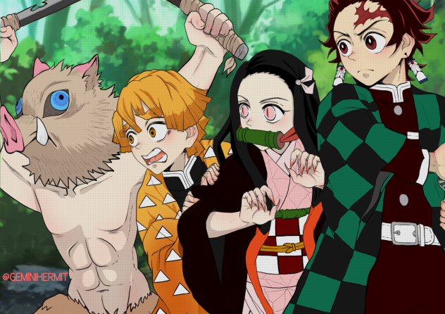 Demon Slayer Crew - ibisPaint