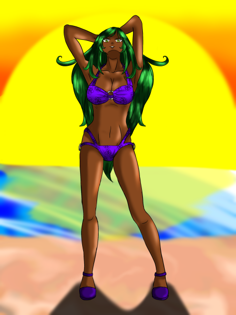 Sexy lady - ibisPaint