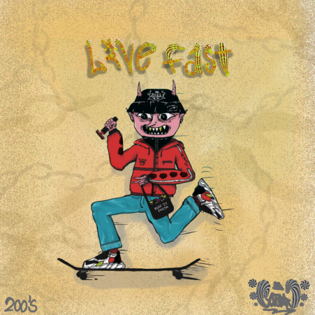 LIVE FAST - ibisPaint