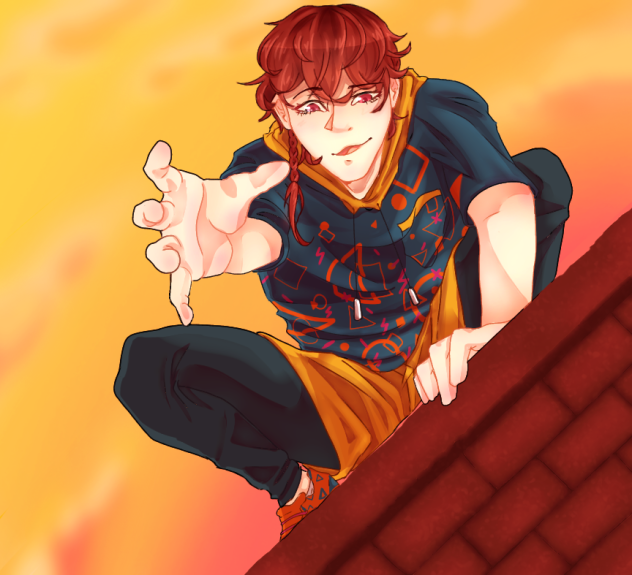 🌄 sunset boi - ibisPaint