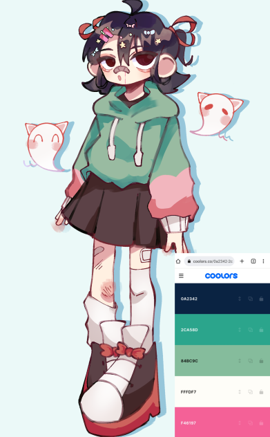 Color palette - ibisPaint