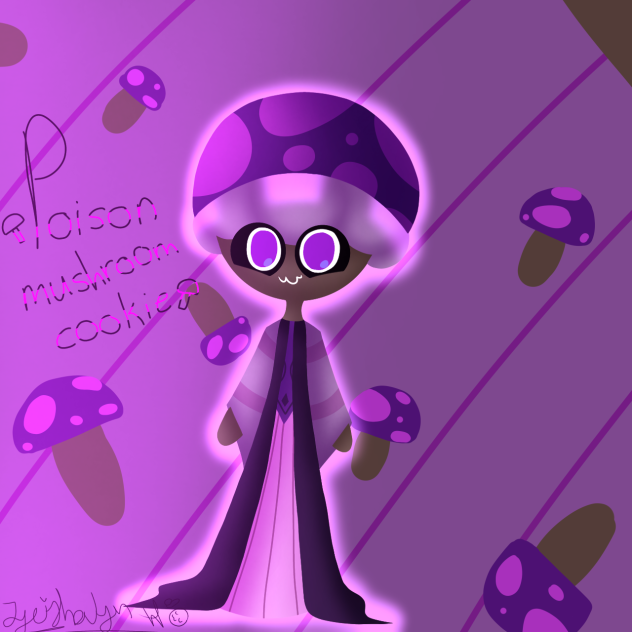 Poison mushroom cookie 🍄 - ibisPaint