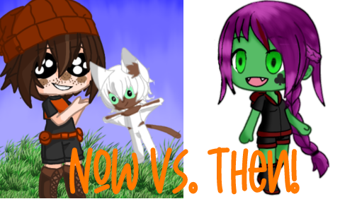 My last gacha edit vs. my 1st one! - ibisPaint