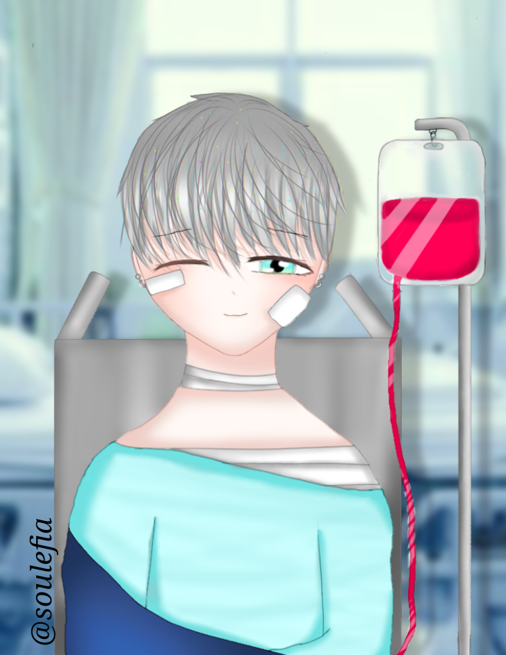 Pain and smile - ibisPaint