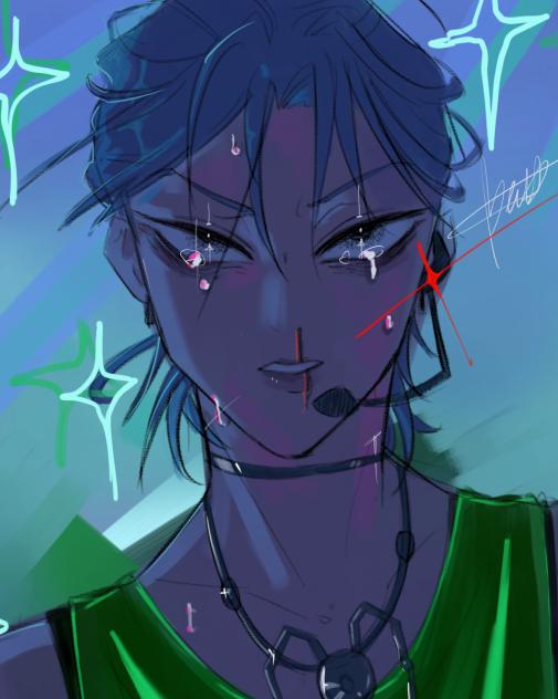 I’m not crying, you are - ibisPaint