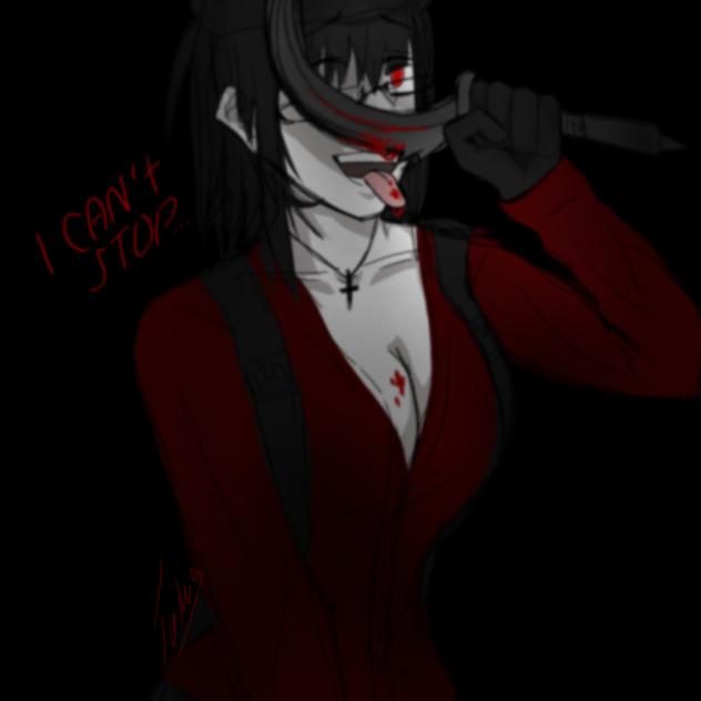 I can't stop killing - ibisPaint