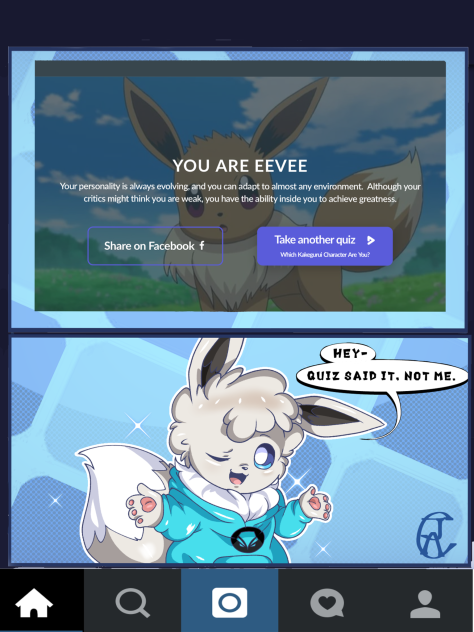 🦊THE EEVEE IS ME💎 - ibisPaint