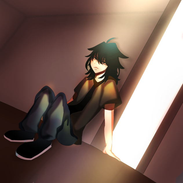 Sitting Down - ibisPaint