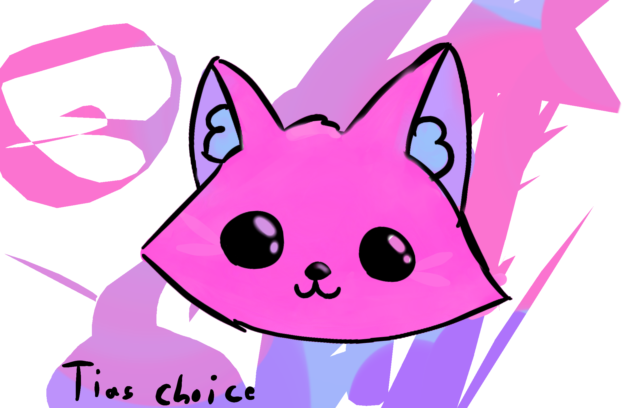 A cat my bebe cousin colored - ibisPaint