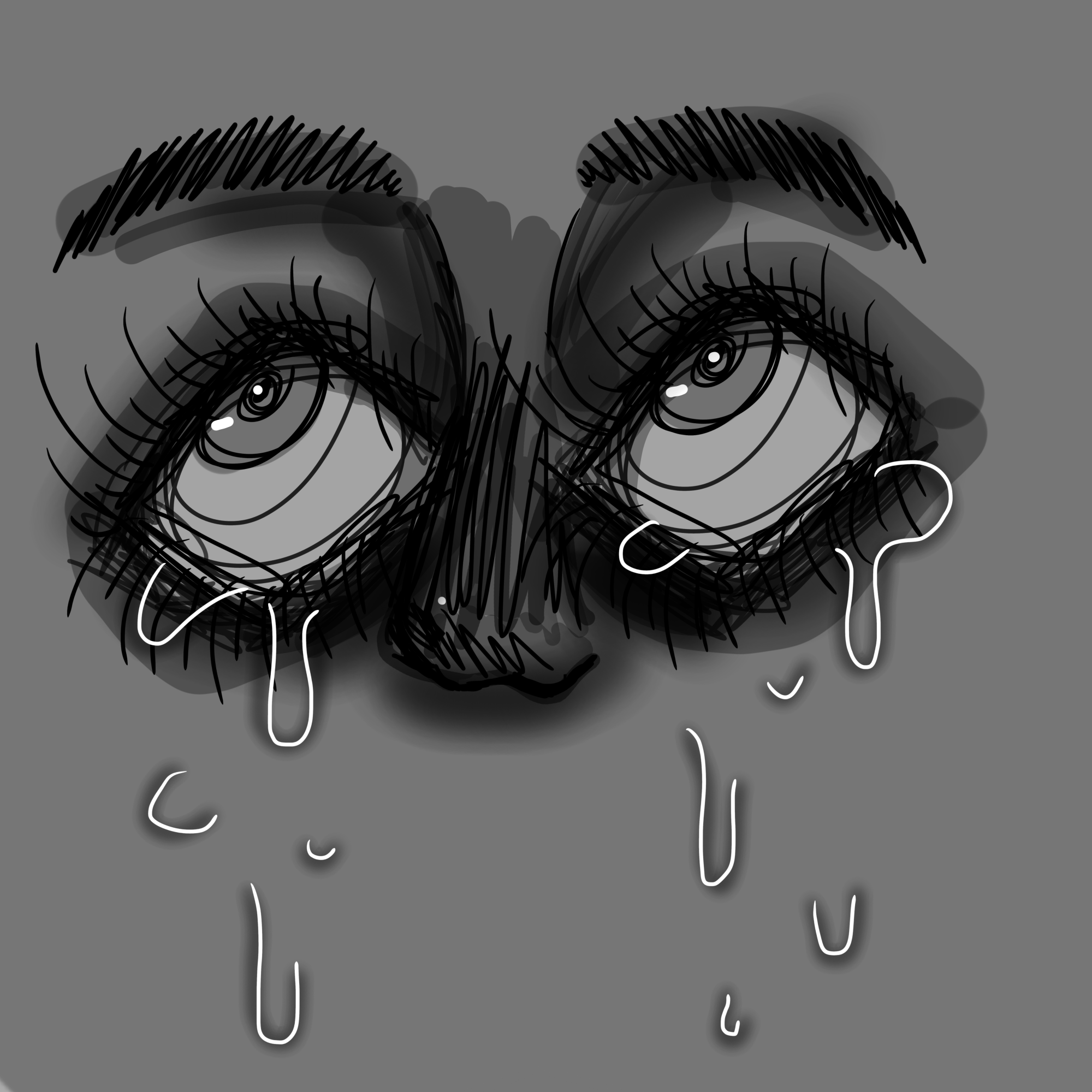Crying eyes - ibisPaint