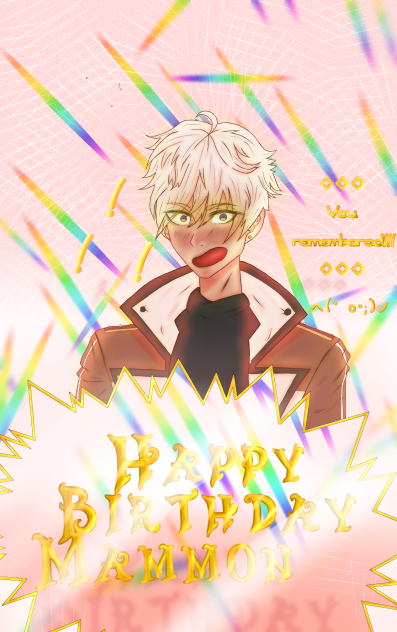 Happy Birthday Mammon - ibisPaint