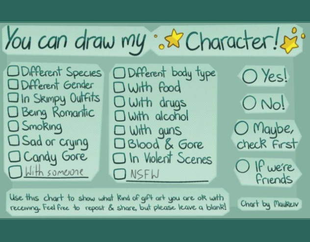 You can draw my OC with..(Clean Version) - ibisPaint